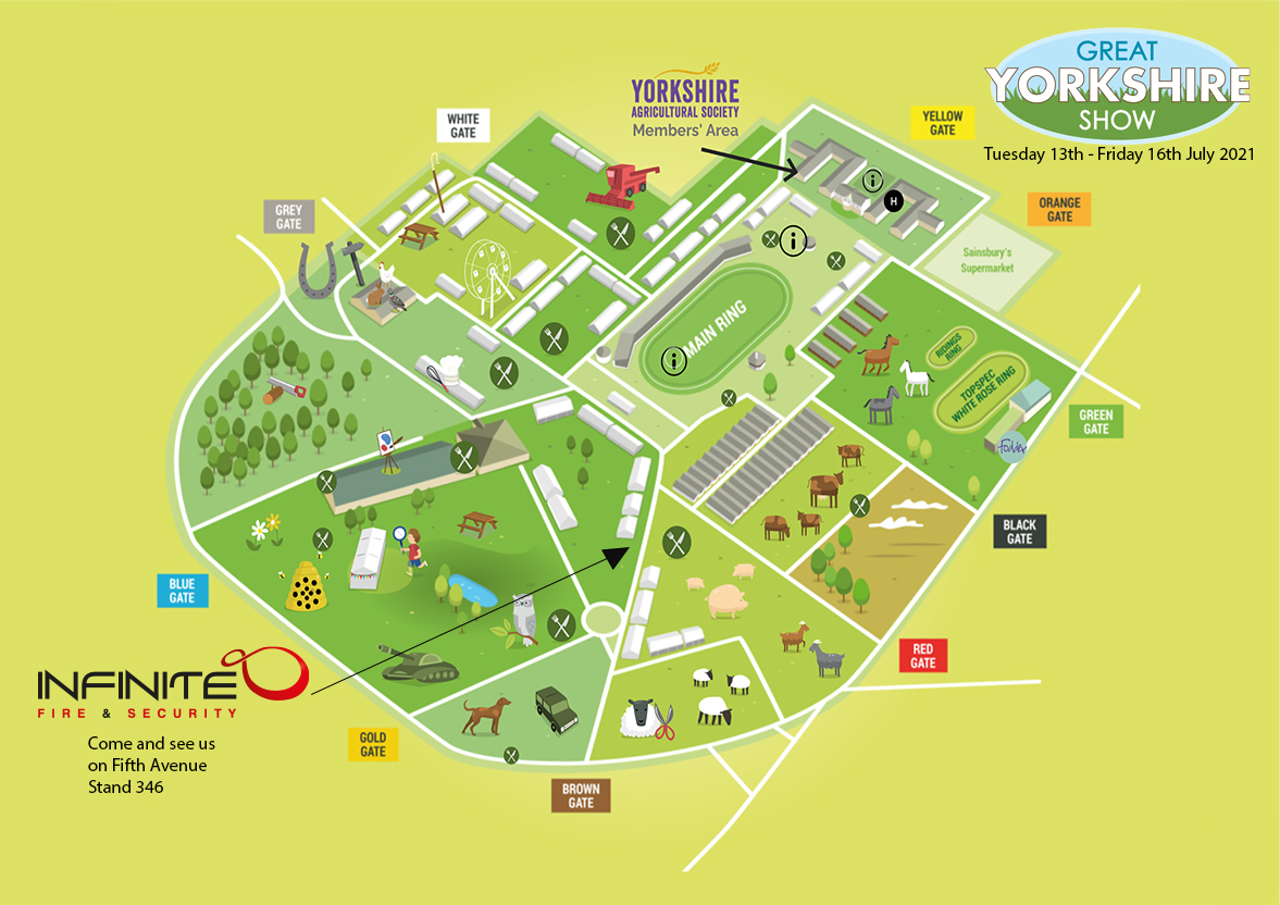 We are off to The Great Yorkshire Show – Infinite Fire & Security